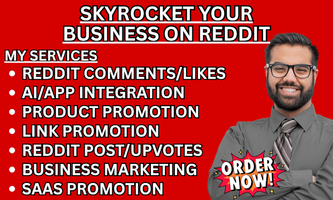 Organic reddit post for business website app iptv saas product link ...