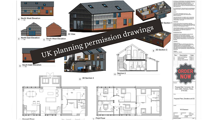 Draw uk planning permission drawings by Susan_epert | Fiverr