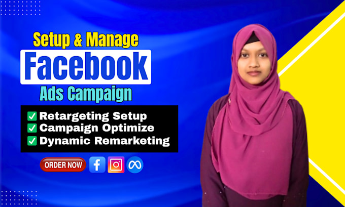 Create facebook, instagram remarketing ads campaign by Nj_mitu | Fiverr