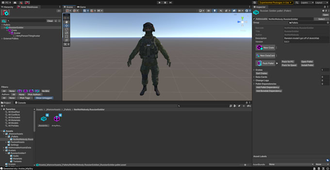 Upload a bonelab avatar from a 3d model by Notnotnobody123 | Fiverr