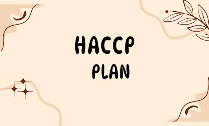 Design haccp food safety plans, procedures traceability form by Saqib ...