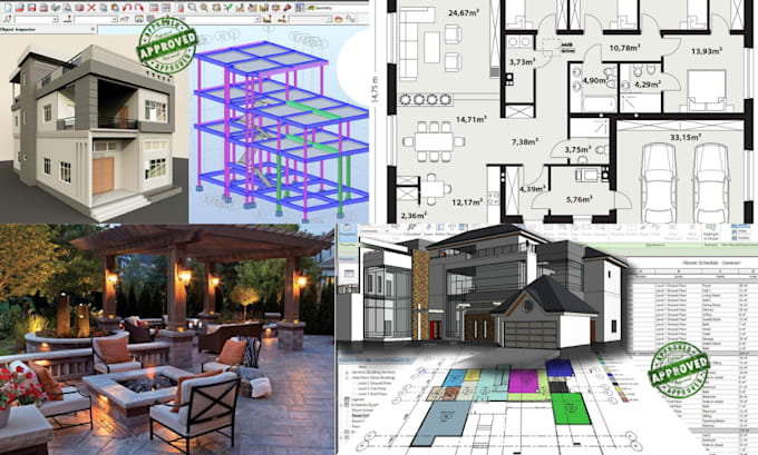 Do mep and structural design with building code, calculation, uk, tx, az, patio by Roselineben1 ...