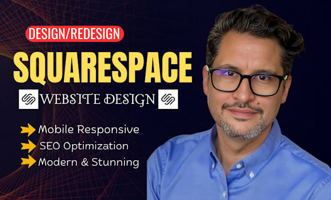 Develop squarespace website, design or redesign squarespace website by ...