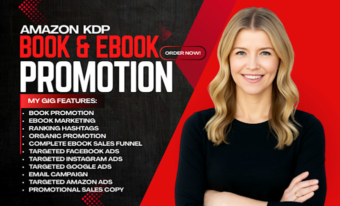 Do amazon book promotion, ebook marketing, kindle book promotion by ...