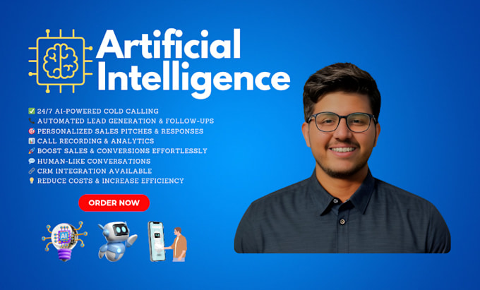 Build ai cold calling agents, custom ai agents and intelligent automation bots by Mr_talha1101 ...