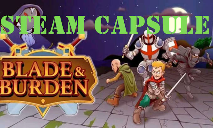 Make steam capsule game poster by Praiseapata1 | Fiverr