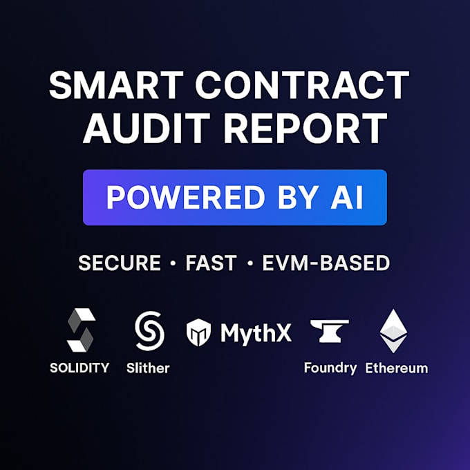 Smart contract audit with slither ai and foundry by Hbassam510 | Fiverr