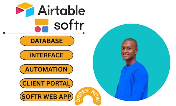 Setup airtable database, softr wbapp, airtable automation, and client portal by Lukman199 | Fiverr