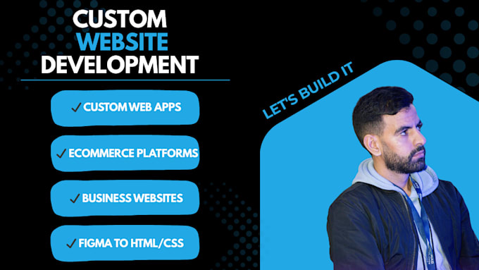 Build secure and scalable custom websites by Hazemfarhati | Fiverr