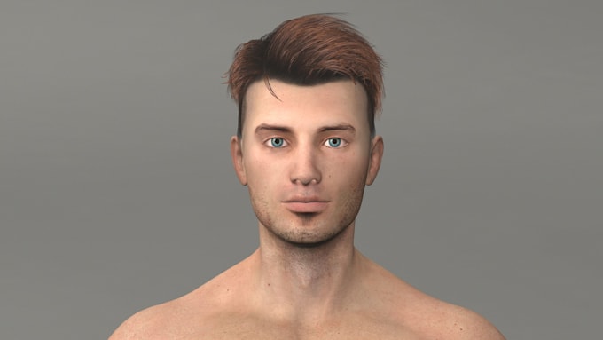 Aaa 3d character model, realistic humans, creatures, sci fi, 4k texture ...