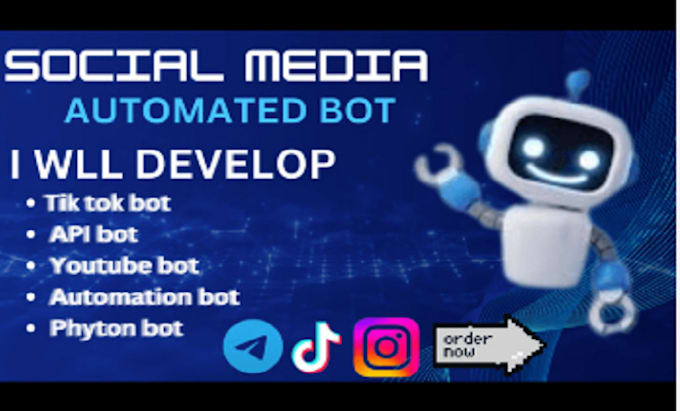 Auto checkout bot, youtube bot, instagram bot, tiktok bot, uploader bot, bots by Goldweliams ...