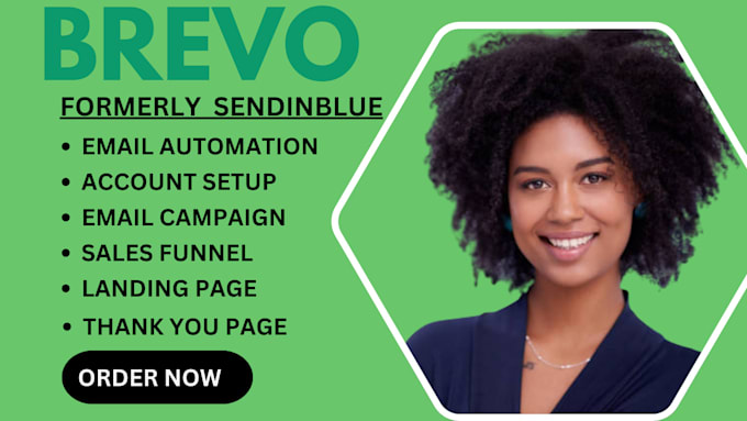 Setup brevo email campaign, email automation editable brevo newsletter ...