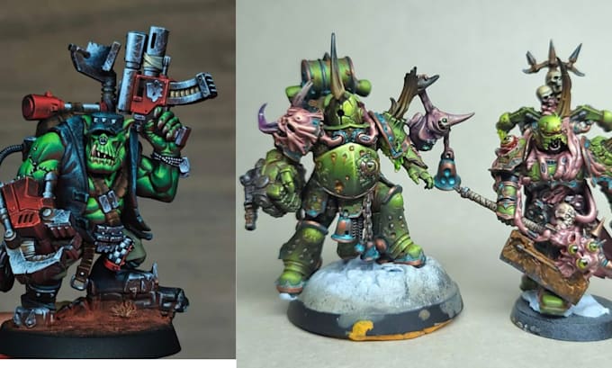 Do 3d print and paint warhammer 40k, figure, tabletop miniature ...