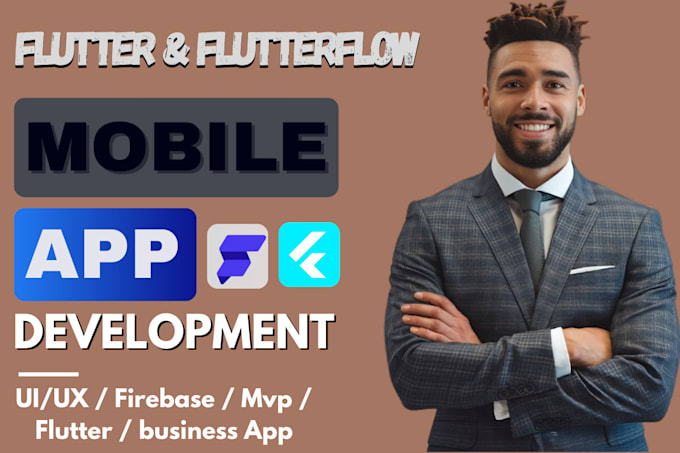 Create flutter app, flutter flow mobile app creation, flutter developer, ios app by Lennox_app ...