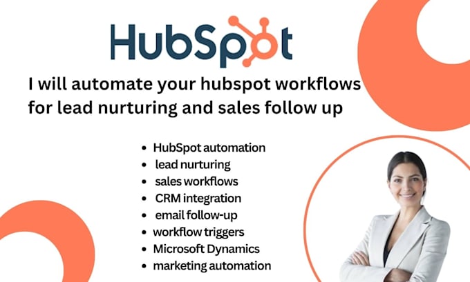 Automate your hubspot workflows for lead nurturing and sales follow up by K_4sales | Fiverr