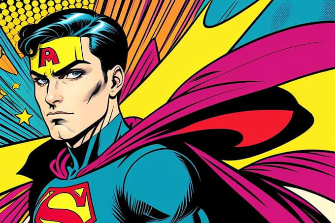 Make professional comic superhero pop art portraits by Altherwin | Fiverr