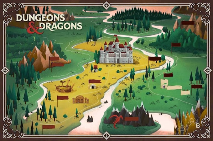 Design 2d pixel game art map tile set rpg game art environment and ...