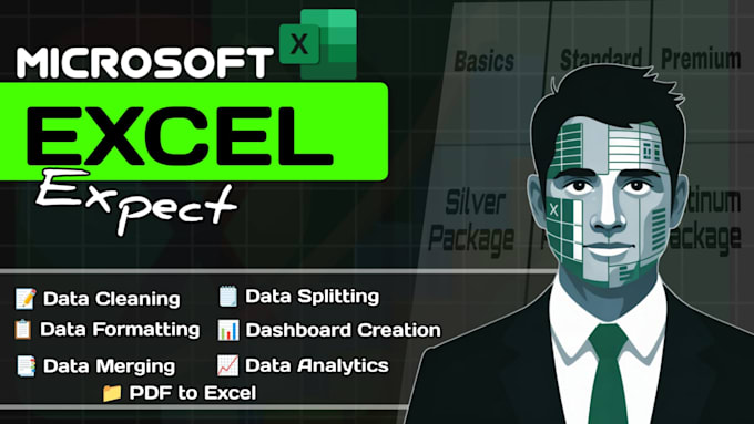Do data cleaning and data analytics using excel by Anubhavydv001 | Fiverr