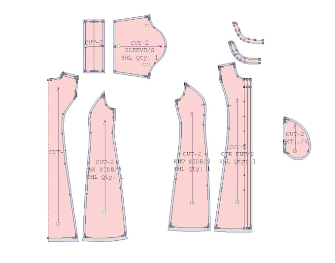 Expert pattern development for fashion brands by Apporb | Fiverr