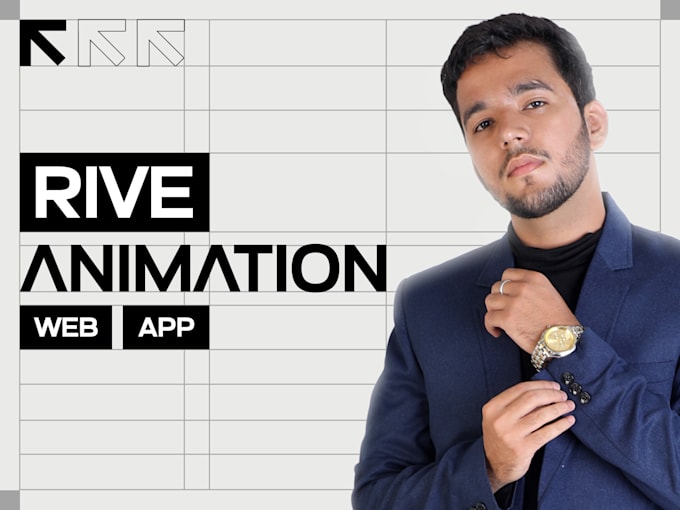 Create slick rive animations for mobile and web apps by Priyanshurijh | Fiverr