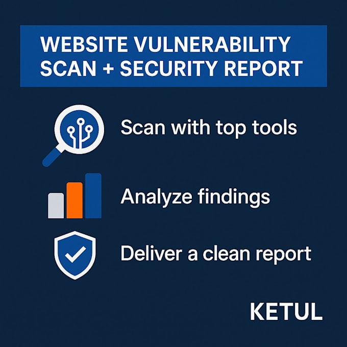 Perform a detailed vulnerability scan and security report by Cyberket | Fiverr
