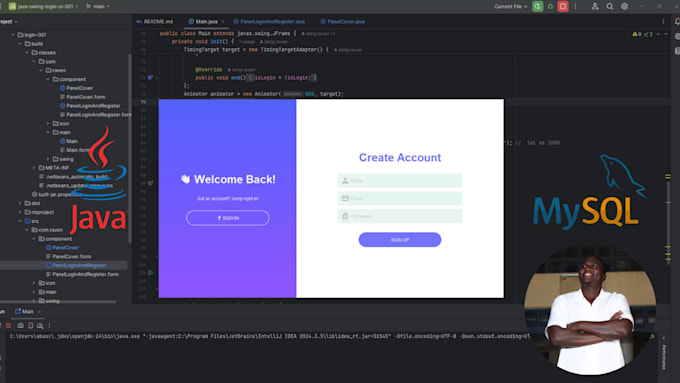 Develop java desktop applications with javafx, swing gui and sql by ...