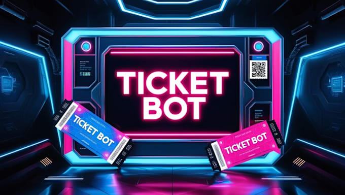 Develop ticketing bot, ticketmster, chelsea, real madrid, queue it by Nelsonmanddelll | Fiverr