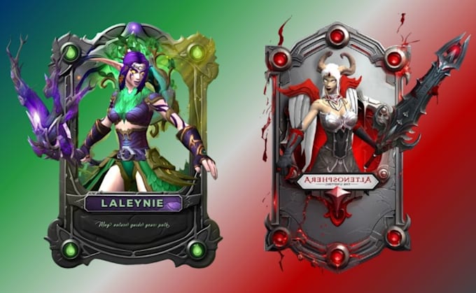 Design stunning custom card game art for your tcg or board game by ...