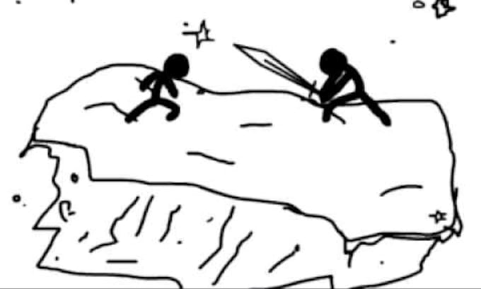 Animate a 2d fighting stick figure stick figure animation stickman ...