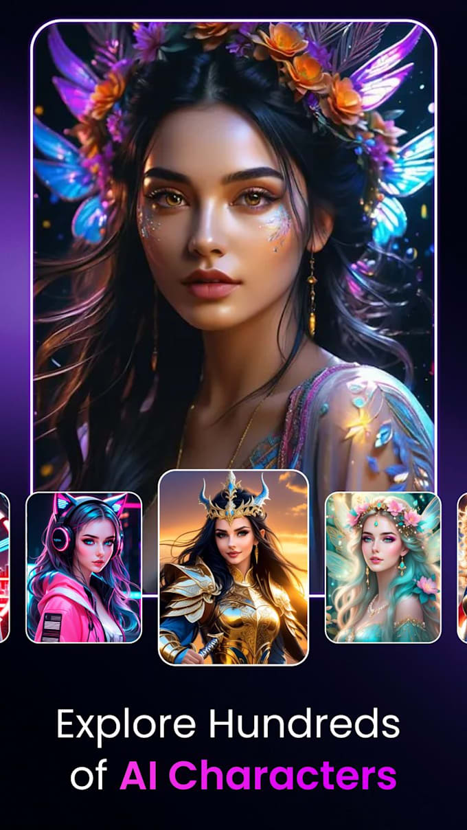 Ai art generator app ai art gallery app ai art remix app art style discovery by Farooukk | Fiverr