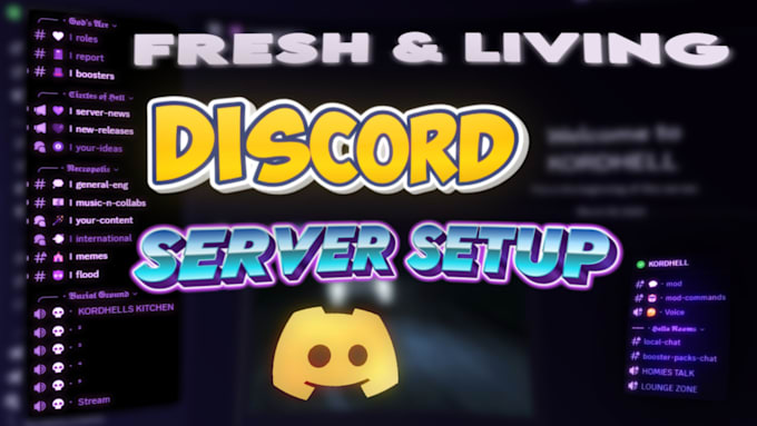 Set up a custom discord server for any community type within 24h by Dewobo | Fiverr