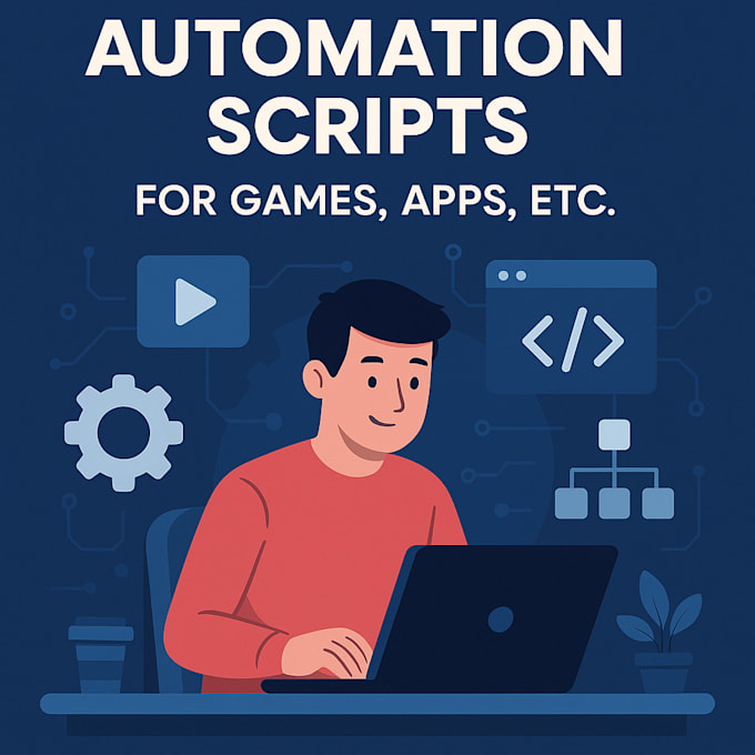 Create custom automation scripts for windows, discord, youtube, and more by Davidutz777 | Fiverr
