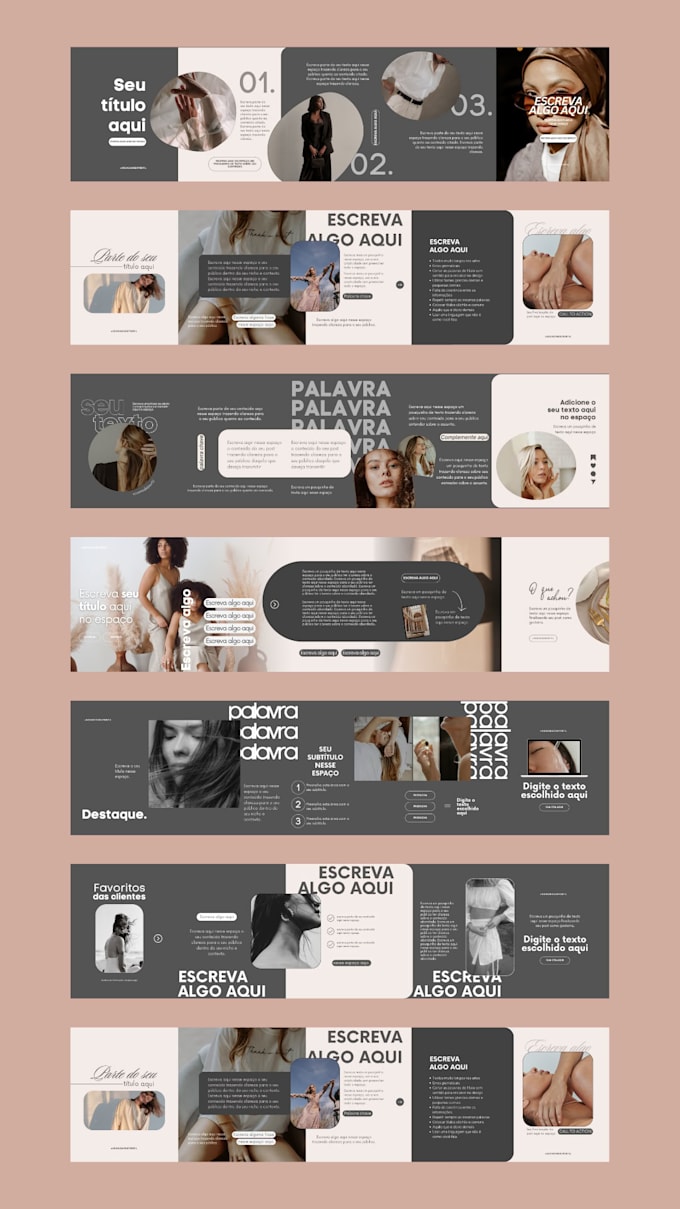 Instagram carousel feed instagram facebook post puzzle post social ...