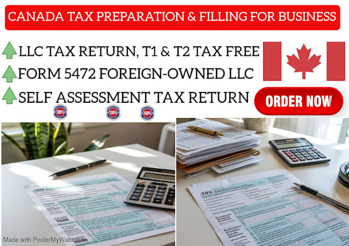 Do canada tax filling corporate tax return for llc business tax t1 and ...