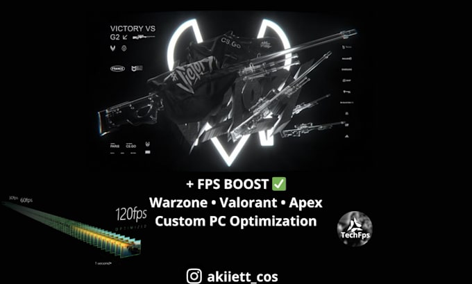 Optimize your pc for higher fps by Akiiett | Fiverr