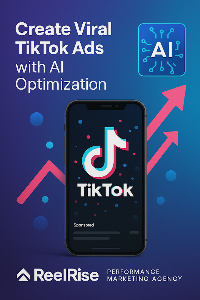Create viral tiktok ads with ai optimization by Reelriseai | Fiverr