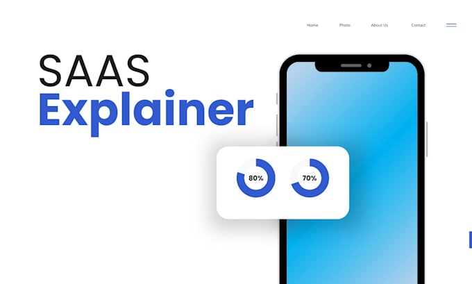 Create a saas explainer video or saas demo video for saas product by ...