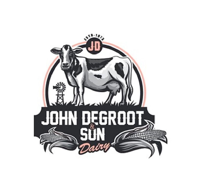 Design fantastic dynamic dairy farm logo by Amy_buttenshaw | Fiverr