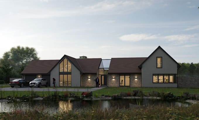 Make stunning architectural cgi visuals by Tomdavey491 | Fiverr