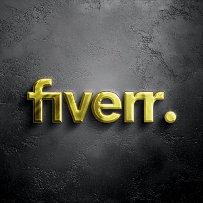 Convert or replicate your logo with realistic metal or gold by ...