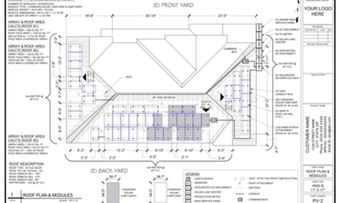 Do pv layout single line and detailed wiring diagram by Planner_michael ...