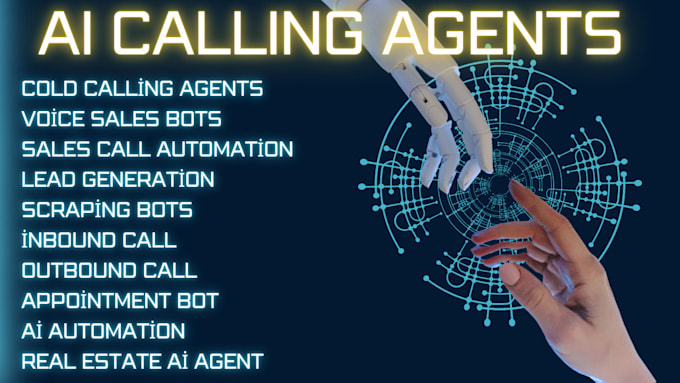 Build ai cold calling agent bot, ai voice agent, ai sales call bot, vapi by Teammilele | Fiverr