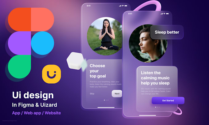Do ui ux design using uizard or figma by Akashbiswas214 | Fiverr