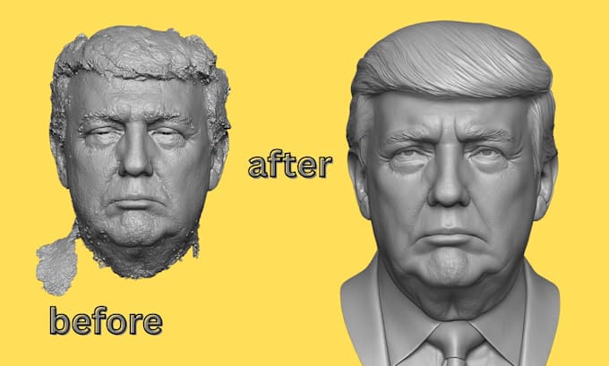 Clean up file and repair your existing model and 3d scan stl file for ...