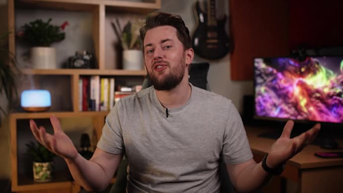 Be your regular youtube presenter and charismatic video host by ...