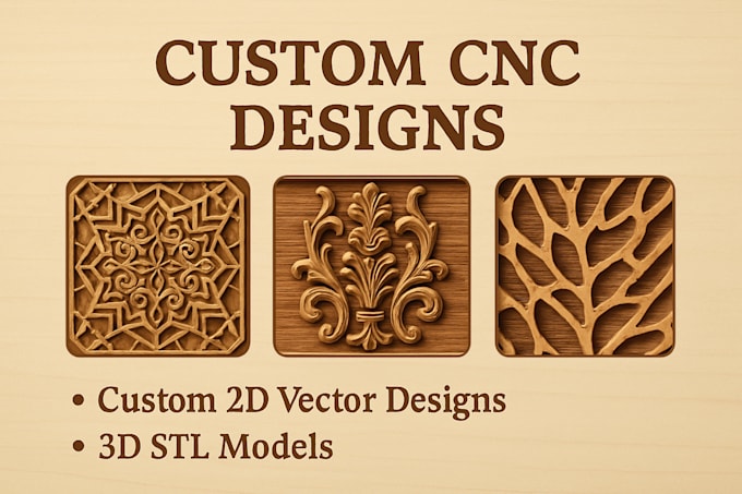 Create custom cnc toolpaths with vcarve aspire artcam by Atifkhursheed | Fiverr