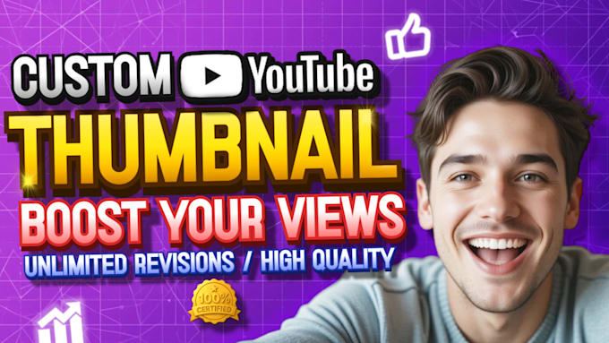Design click worthy youtube thumbnails that boost views by Mariannchavez | Fiverr