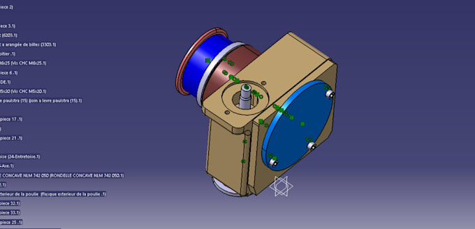 Design 2d and 3d models using catia v5 and solidworks by Abounaimamouad ...