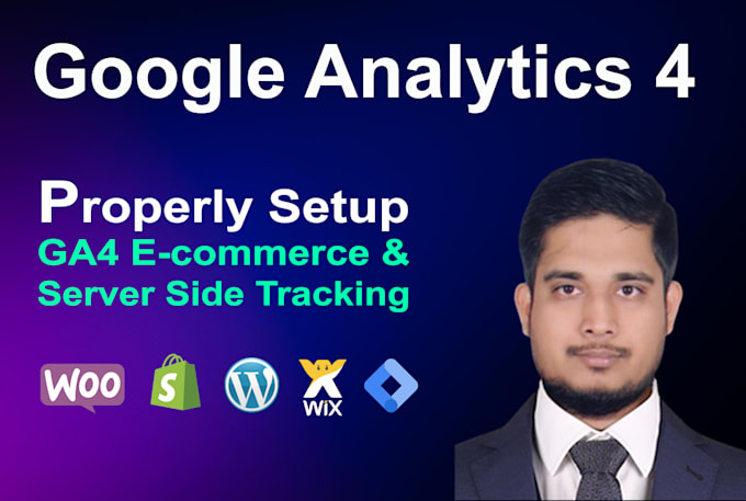 Fix and install ga4 server side tracking, ga4 reporting with a custom dashboard by Sorker8 | Fiverr