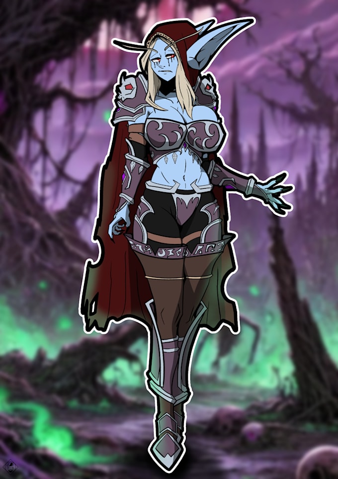 Draw your character headshot by Eroliniart | Fiverr